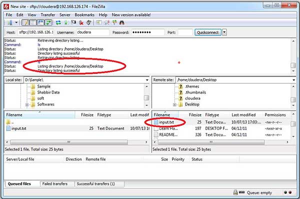 Windows To Cloudera Demo Virtual Machine Files Transfer Tutorial