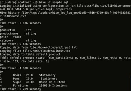 How to run Hive scripts | edureka