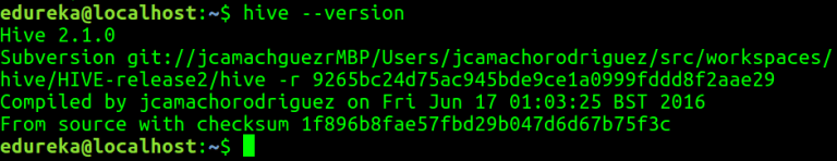 Apache Hive Installation on Ubuntu | Edureka Blog