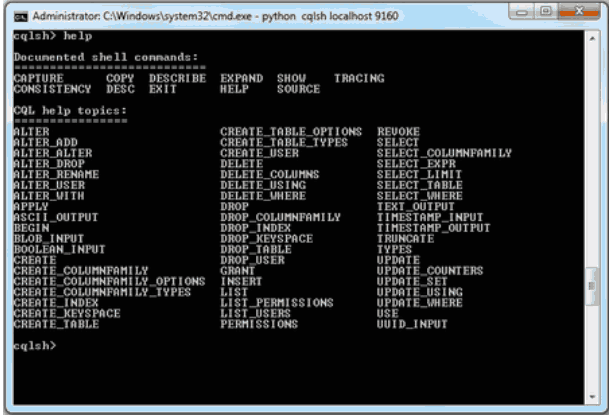 Steps To Open Cqlsh Of Cassandra Installed On Window Edureka Blog