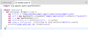 Running Scala Application In Eclipse IDE Using Sbteclipse - Edureka
