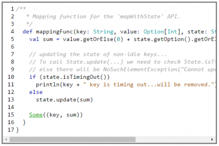 Stateful Transformations in Apache Spark Streaming