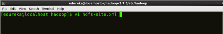 Install Hadoop Setting Up A Single Node Hadoop Cluster Edureka