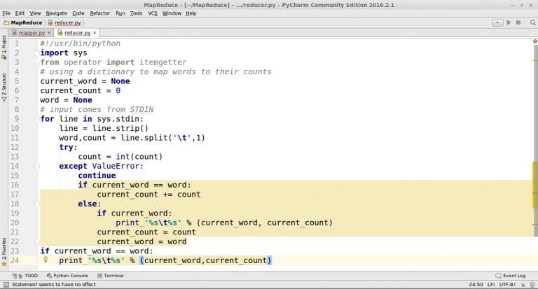 Hadoop Streaming Writing A Hadoop Mapreduce Program In Python