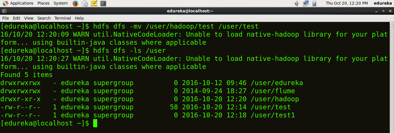 HDFS Commands | Hadoop Shell Commands to Manage HDFS | Edureka