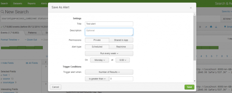 Knowledge Objects: Splunk Timechart, Data Models And Alert | Edureka