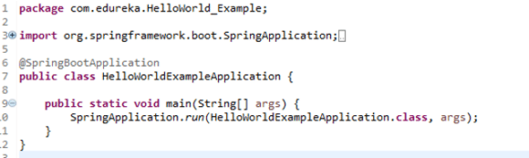 Spring Boot Eclipse And Cli Setup Run Spring Boot Application Edureka