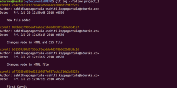 Basic Git Commands with Example | Top 20 Git Commands | Edureka