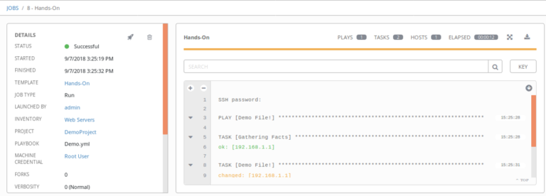 Ansible Tower | Getting Started With Ansible Tower With A Hands-On ...