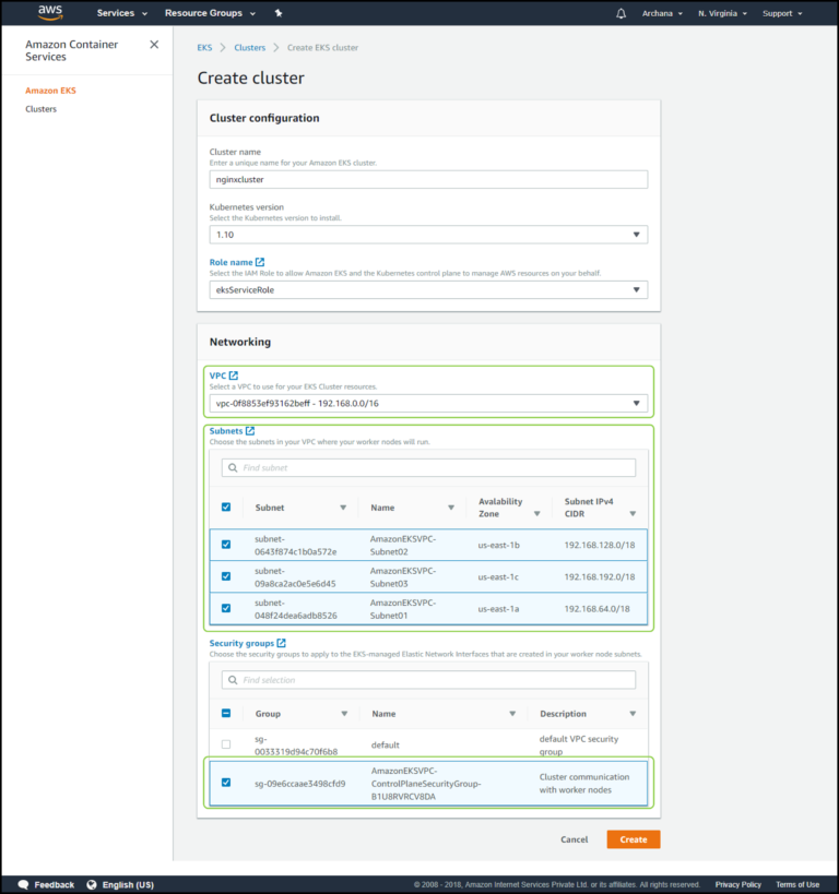 Amazon EKS | Buliding a Kubernetes Application with Amazon EKS | Edureka