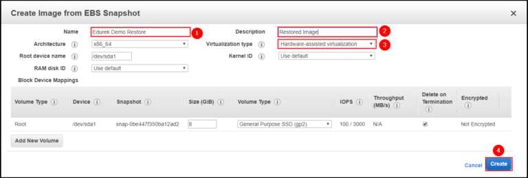How To Restore EC2 From Snapshot | EBS Volume | Edureka