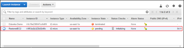 How To Restore EC2 From Snapshot | EBS Volume | Edureka