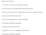 Selenium Resume | Automation Tester Resume | Edureka