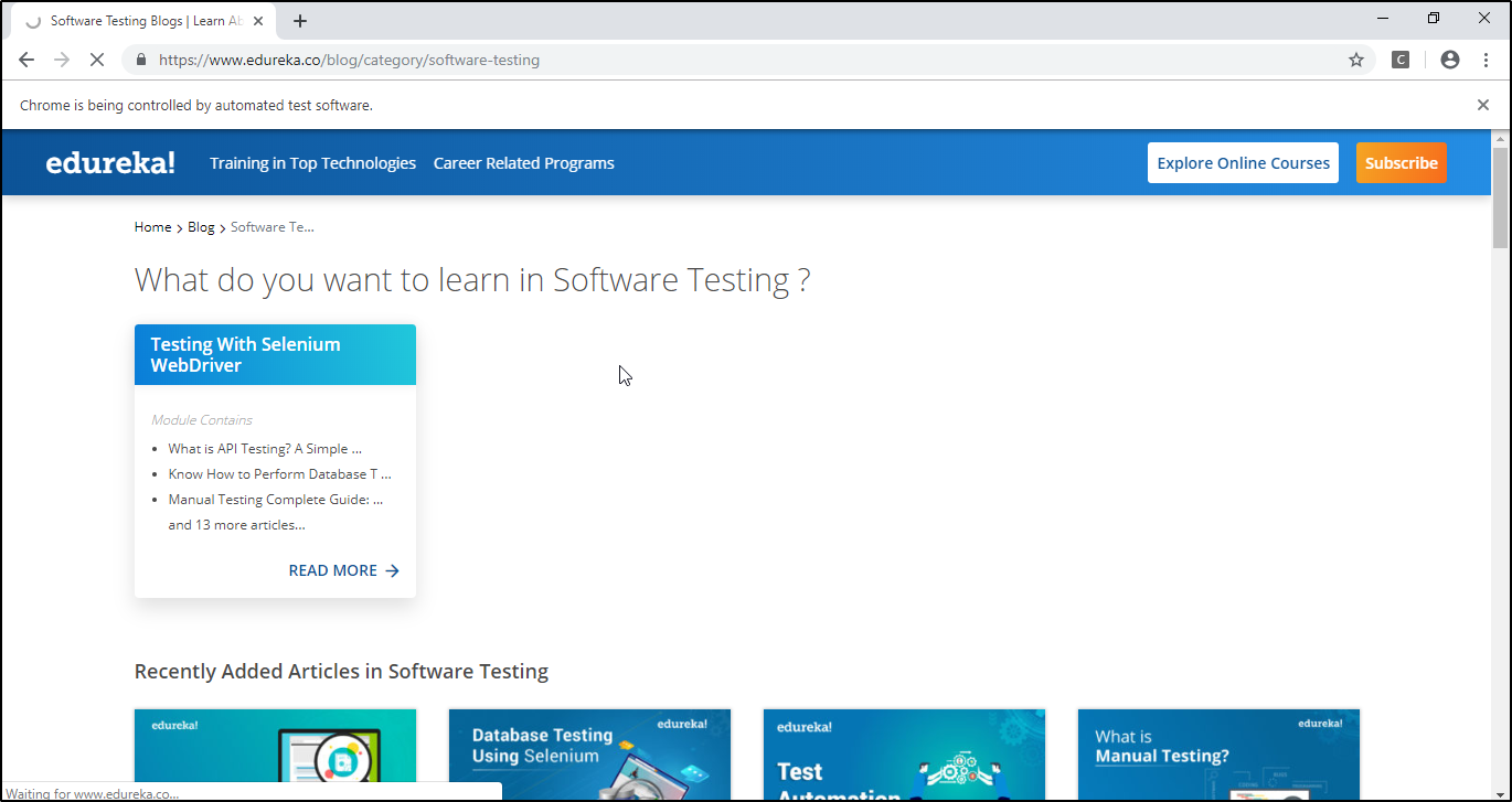 Everything you need to know about the Listeners in Selenium | Edureka