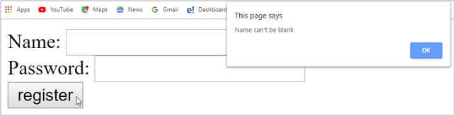 JavaScript Validation | Know about validating Forms and Emails | Edureka