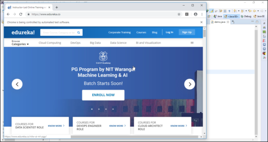 How to take a Screenshot in Selenium Webdriver | Edureka