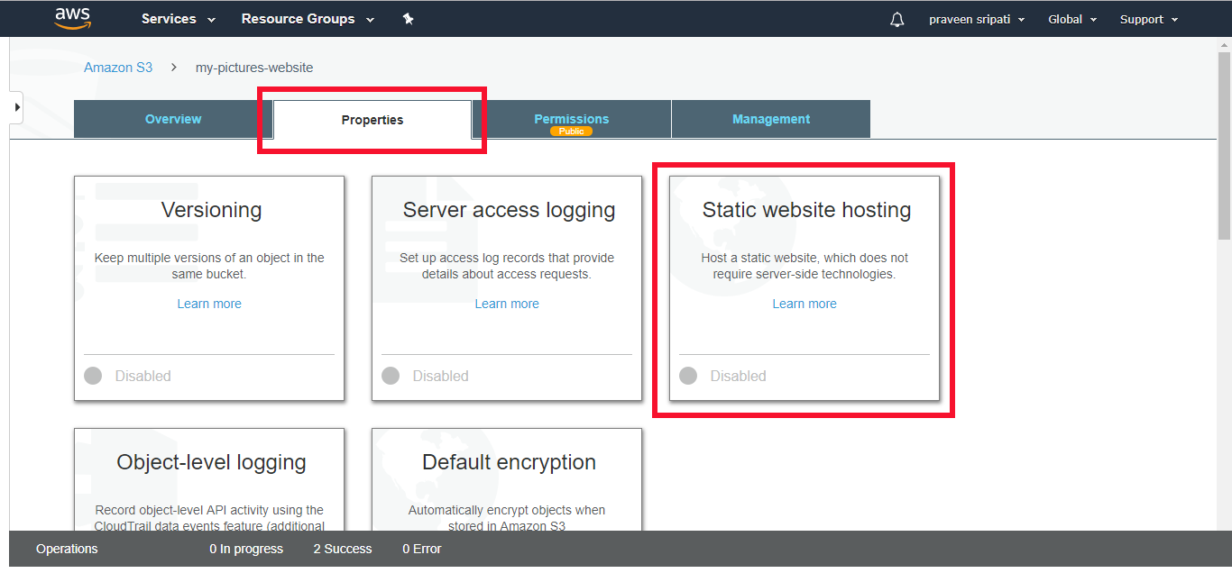 Hosting A Website With Aws S3 Aws S3 Static Website Edureka