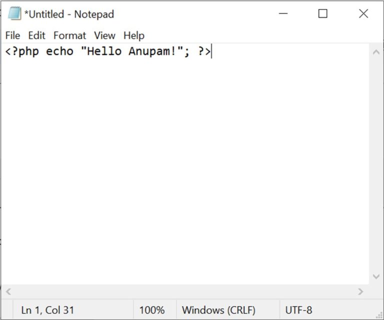 How To Run A Php Program In Xampp Step By Step Guide Edureka