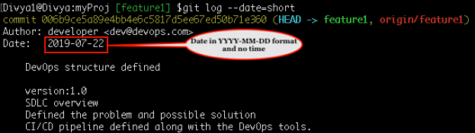 Git log format history | Use Git log to format the commit history | Edureka