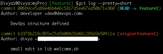 Git log format history | Use Git log to format the commit history | Edureka