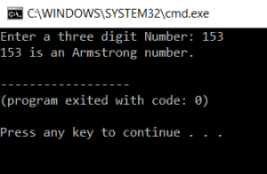 Program to Check Armstrong Number In C | C Programming | Edureka