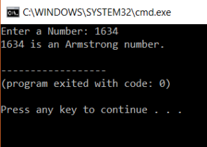 Program to Check Armstrong Number In C | C Programming | Edureka