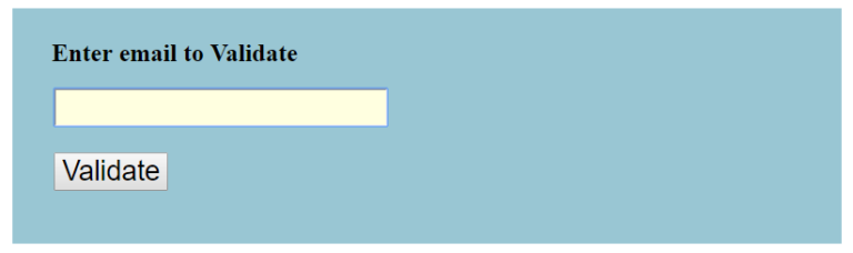 How To Perform Email Validation In Javascript Edureka