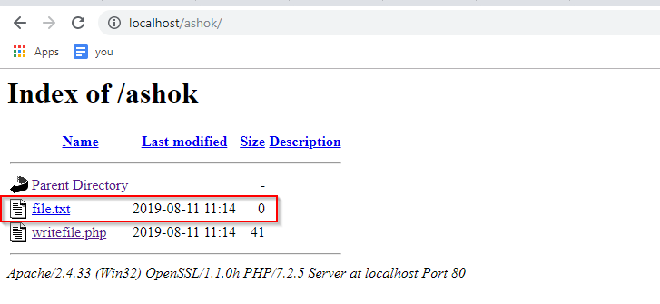 Write A File In Php Php Program To Write A File Edureka