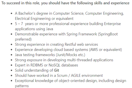Java Developer Resume | Skill set, Roles and Responsibilities | Edureka
