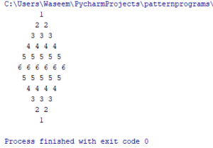 Python Pattern Programs | Python Programs | Edureka