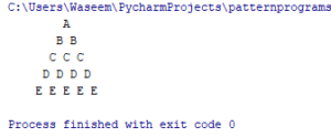 Python Pattern Programs | Python Programs | Edureka