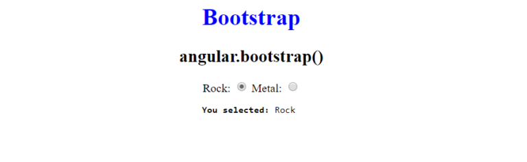 AngularJS Bootstrap | Bootstrapping In AngularJS | Edureka