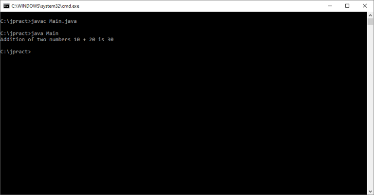 Addition Of Two Numbers In Java Java Program For Addition Edureka