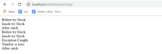 Exception Handling In Php Try And Catch In Php Edureka