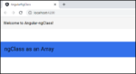NgClass in Angular with Examples