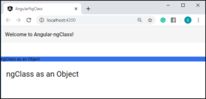 NgClass in Angular with Examples