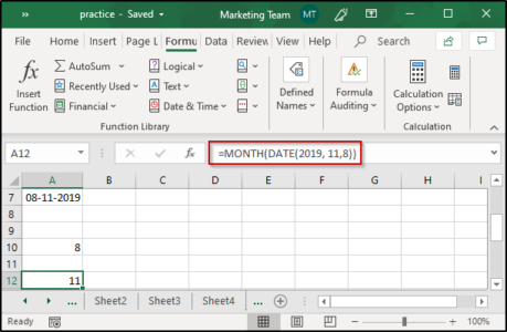 Basic Excel Formulas and Functions with Examples | Edureka