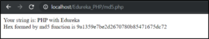 How to decrypt md5 password in PHP? Step by Step Guide | Edureka
