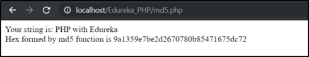 How to decrypt md5 password in PHP? Step by Step Guide | Edureka