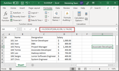 VLOOKUP in Excel | How to use Excel VLOOKUP Function | Edureka