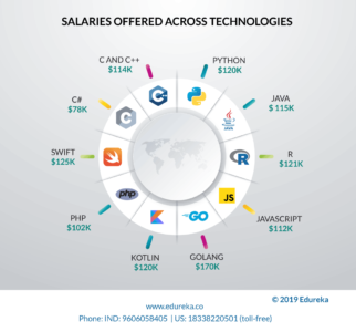 Infographic - Top 10 Programming Languages to Learn in 2020 - Edureka Blog