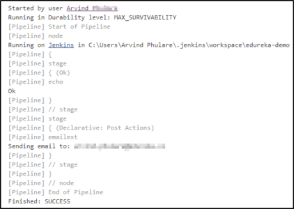 6 Simple Steps To Configure Email Notification In Jenkins | Edureka