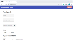 Angular Material - Components,Features and Many More