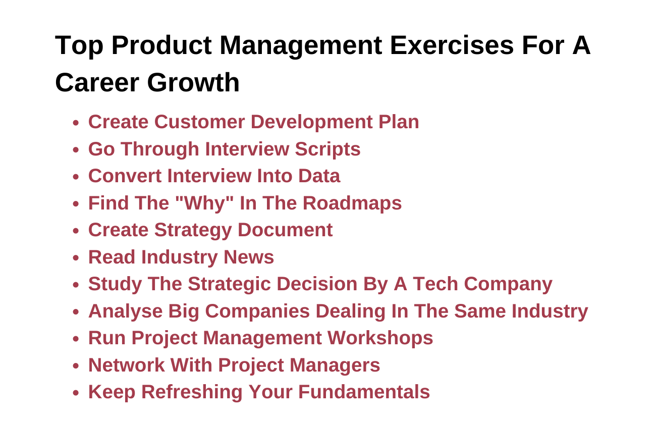 Top Product Management Exercises For A Career Growth - Edureka