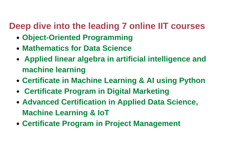 Best IIT Certificate Courses For Working Professionals in 2023 - Edureka