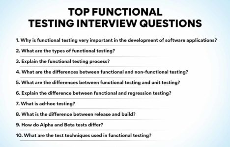 Top 10 Functional Testing Interview Questions in 2025 | Edureka