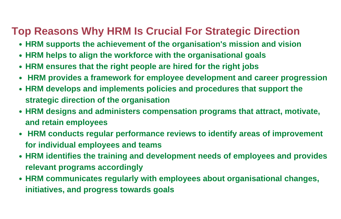 What Is The Meaning Of Strategic Direction In HRM ? - Edureka