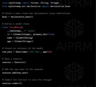 SQL Alchemy with Python - A Tutorial for Developers
