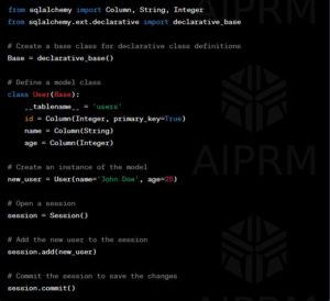 SQL Alchemy with Python - A Tutorial for Developers