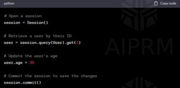 SQL Alchemy with Python - A Tutorial for Developers